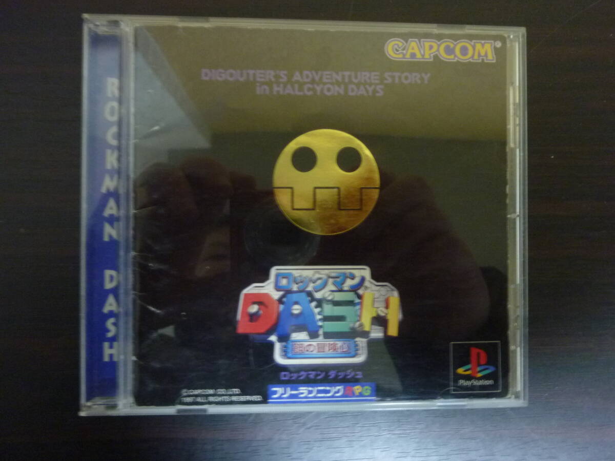 Yahoo!オークション - レトロ ロックマンDASH PSソフト