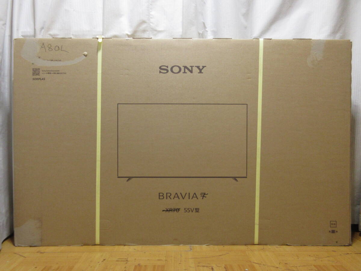 Yahoo!オークション - SONY BRAVIA XRJ-55A80L [55インチ] 展示美品1年...