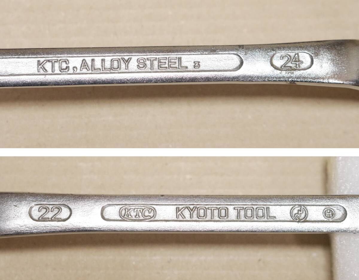 Yahoo!オークション - KTC 22 24 mm メガネ レンチ 旧ロゴ 検) M5-2224...