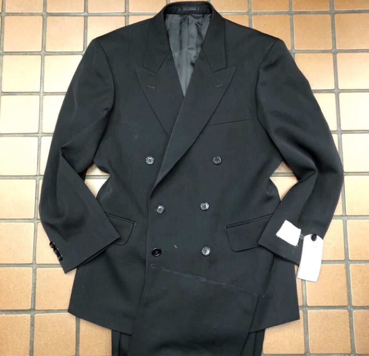 Yahoo!オークション - 新品 未使用【サイズAB3 S 高級 礼服】6Bダブル...