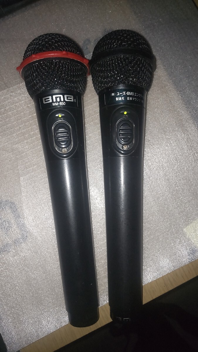 Yahoo!オークション - 電波式マイクBMB-WM-850.動作品