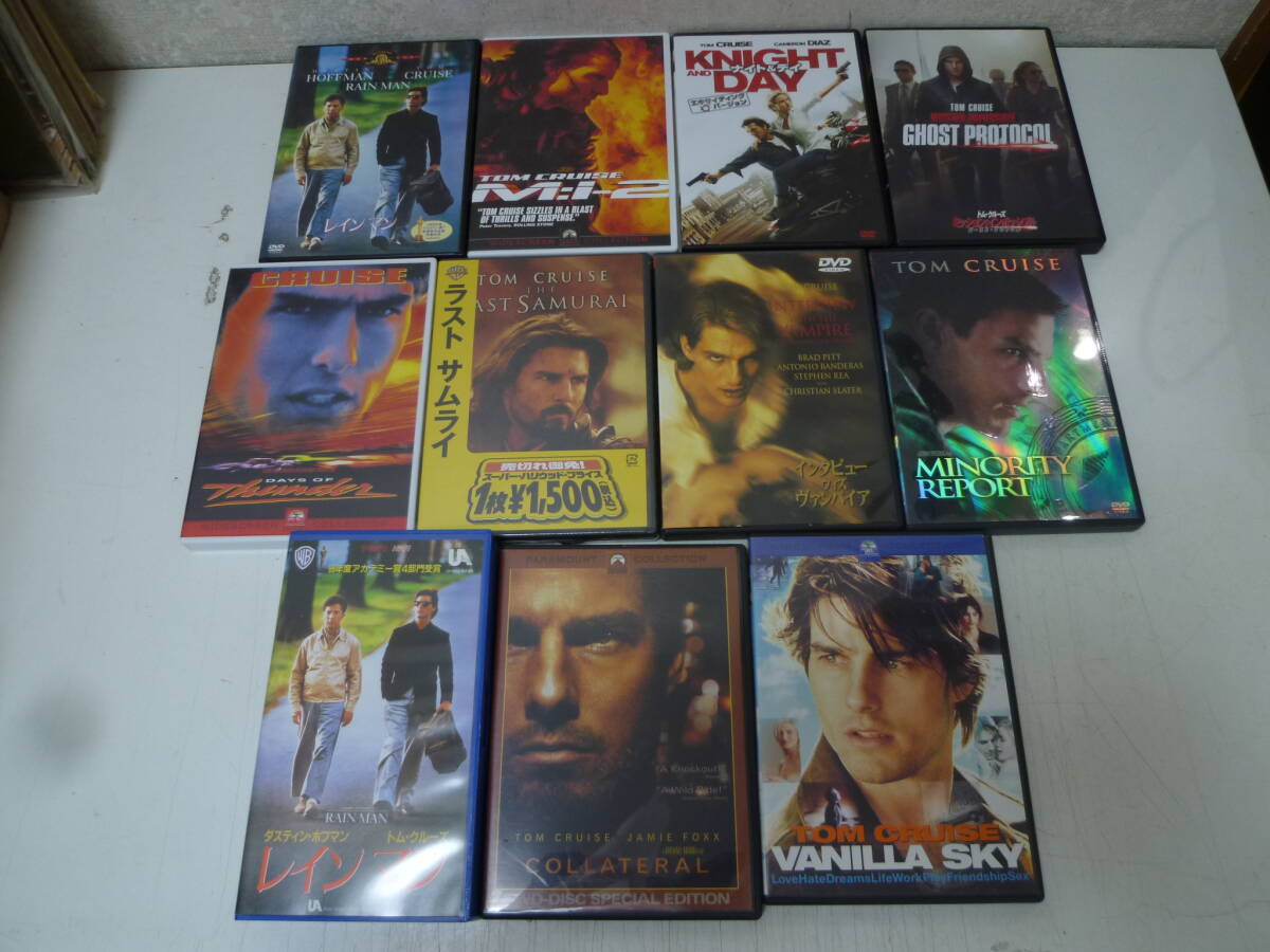 Yahoo!オークション - トム・クルーズ出演映画DVD.VHS 11本セット(レイ...