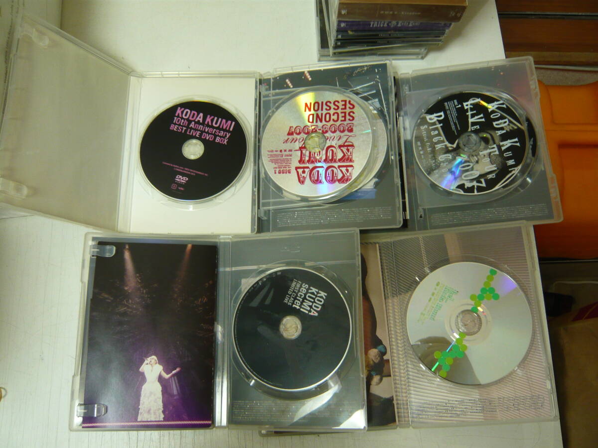 Yahoo!オークション - 倖田來未CD.DVD 18本セット(LIVE TOUR 2007/SECR...