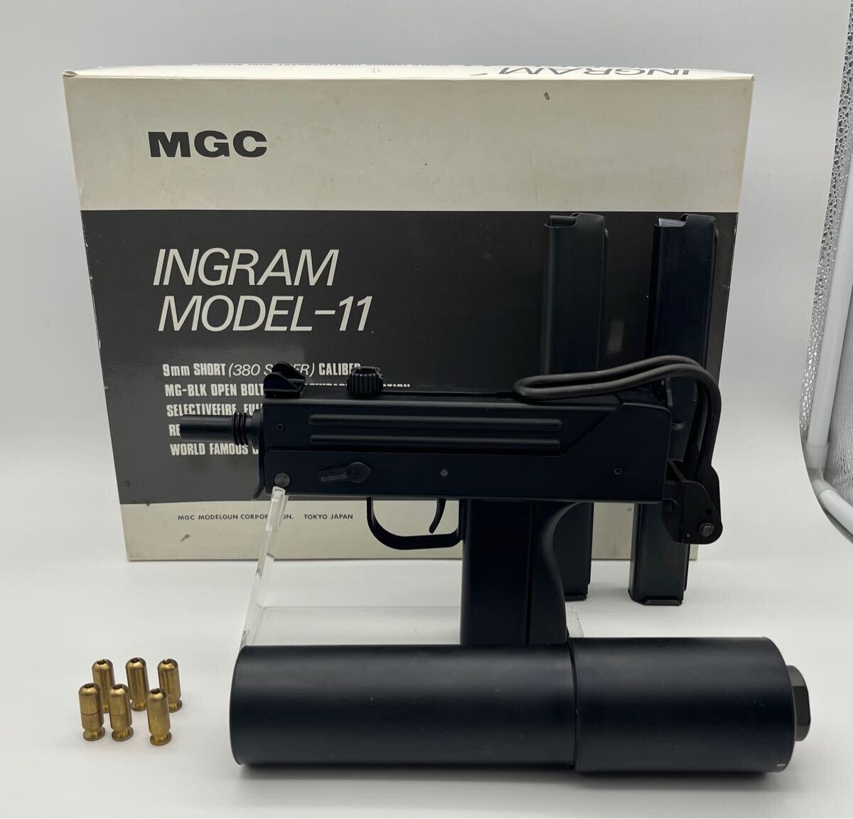 Yahoo!オークション - MGC イングラムM11 マガジン サイレンサー カー...