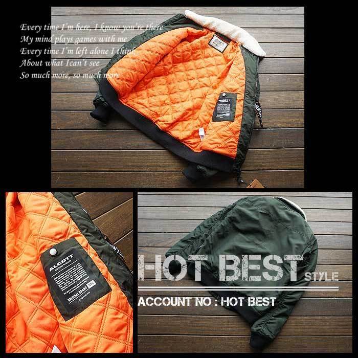 Yahoo!オークション - 新作 EU発 ALCOT メンズ キルト ミリタリー 人気...