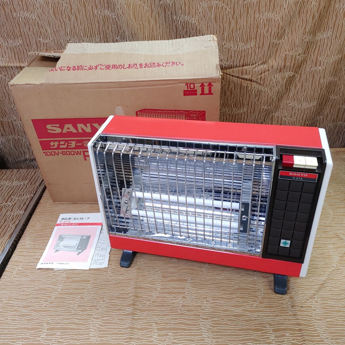 SANYO 電気ストーブ R-673 品 み サンヨー レトロ 赤色 三洋電機 暖房器具 安全スイッチ 冬 ヒーター 倉庫 0123(電気ヒーター一般)｜売買されたオークション情報、yahoo ...