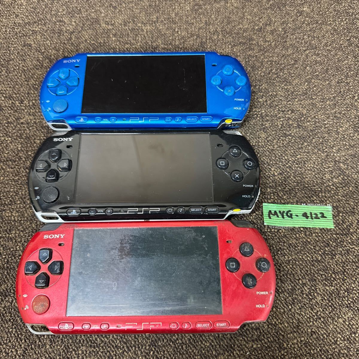 Yahoo!オークション - MYG-4122 激安 ゲー厶機 PSP 本体 SONY PSP-3000...