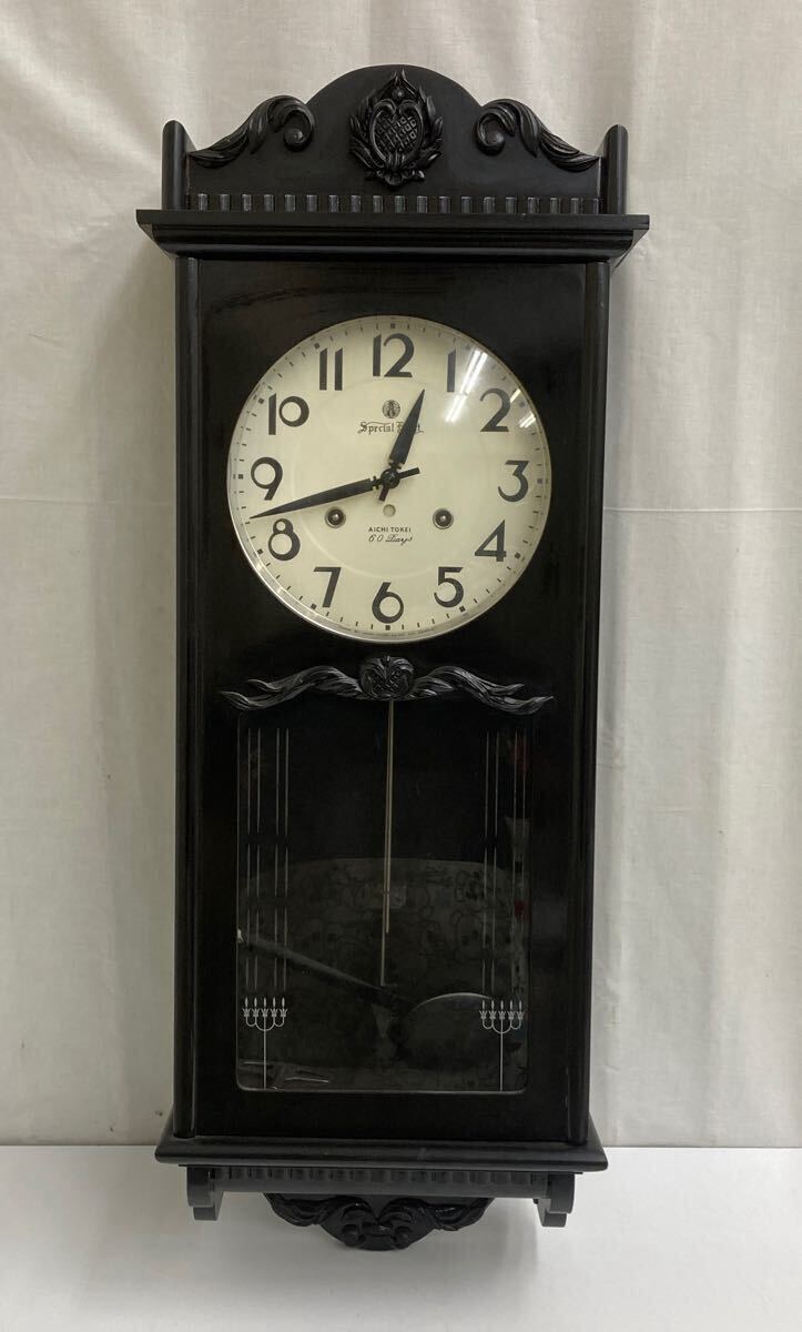 Yahoo!オークション - EK 未稼働 AICHI TOKEI 愛知時計 掛け時計 ボン...