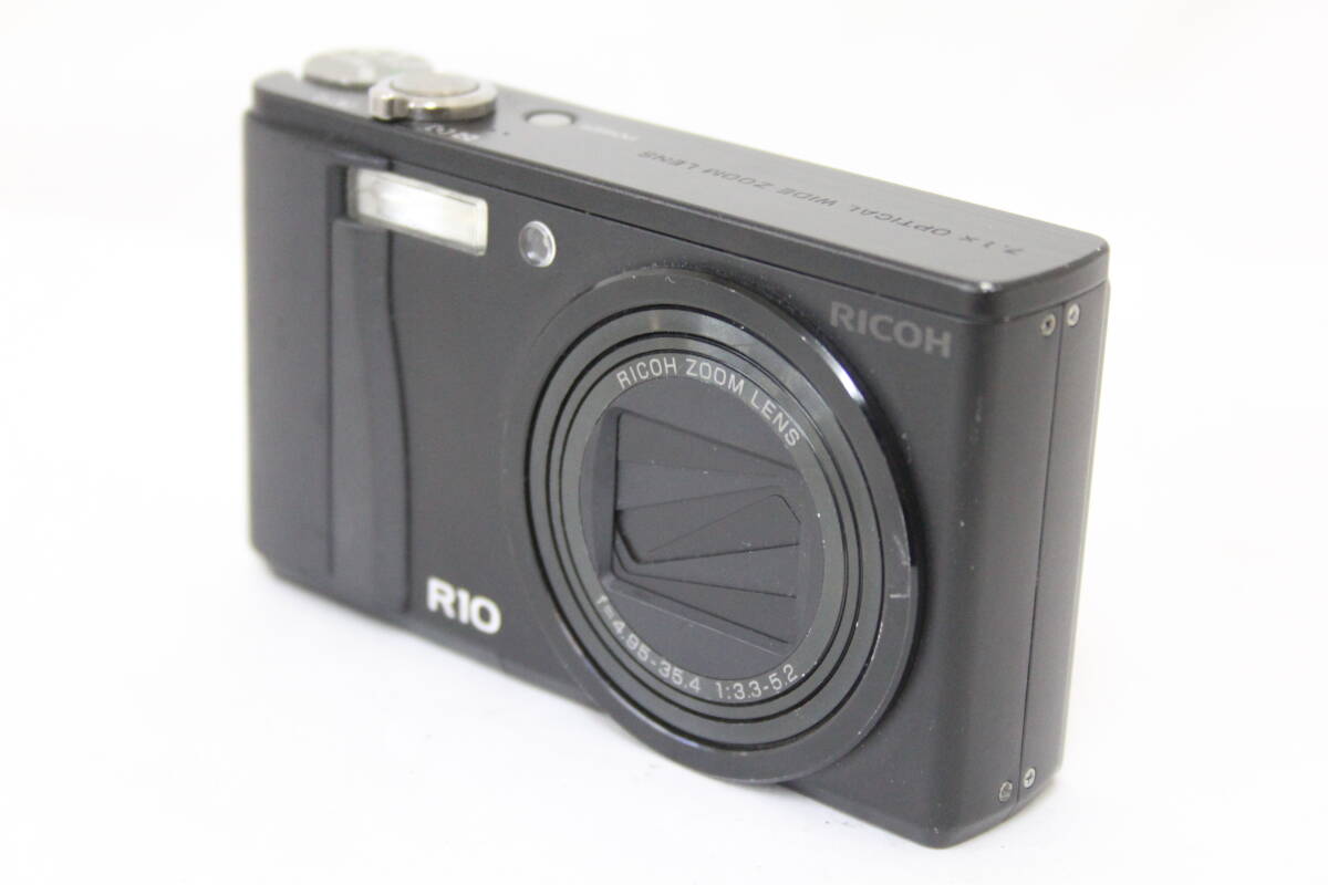 Yahoo!オークション - Y2448 リコー Ricoh R10 ブラック コンパクトデ...