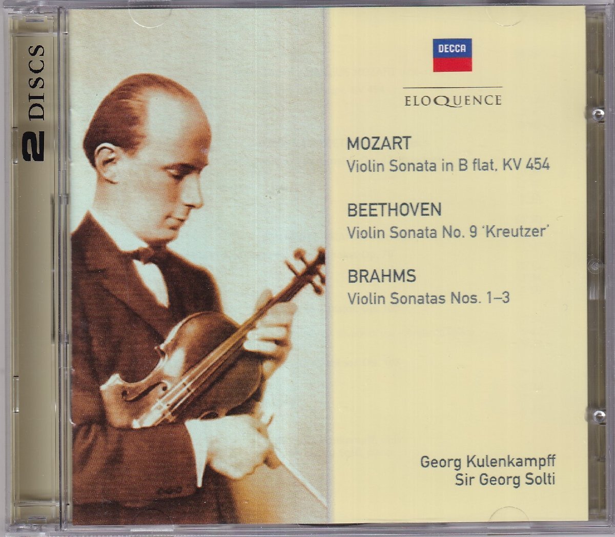 Yahoo!オークション - DECCA Vnソナタ集～モーツァルト ベートーヴェン...