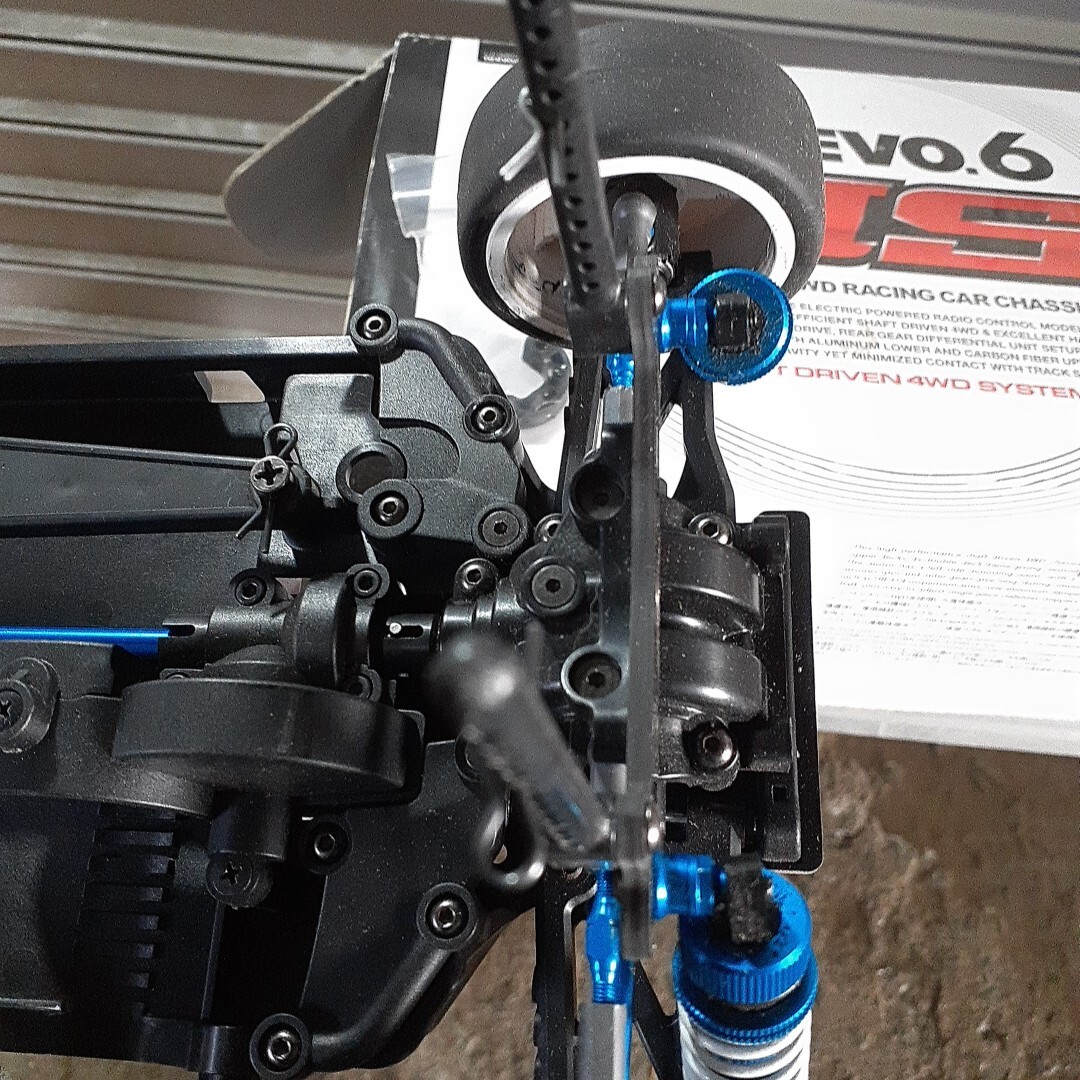 Yahoo!オークション - タミヤ TAMIYA TB EVO.6 シャーシ 中古品