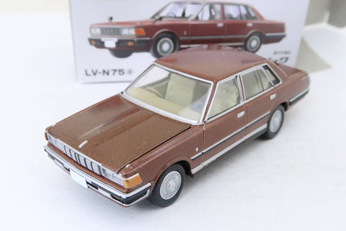 Yahoo!オークション - / TOMICA LIMITED VINTAGE LV-N75a 茶メタ NISSA...