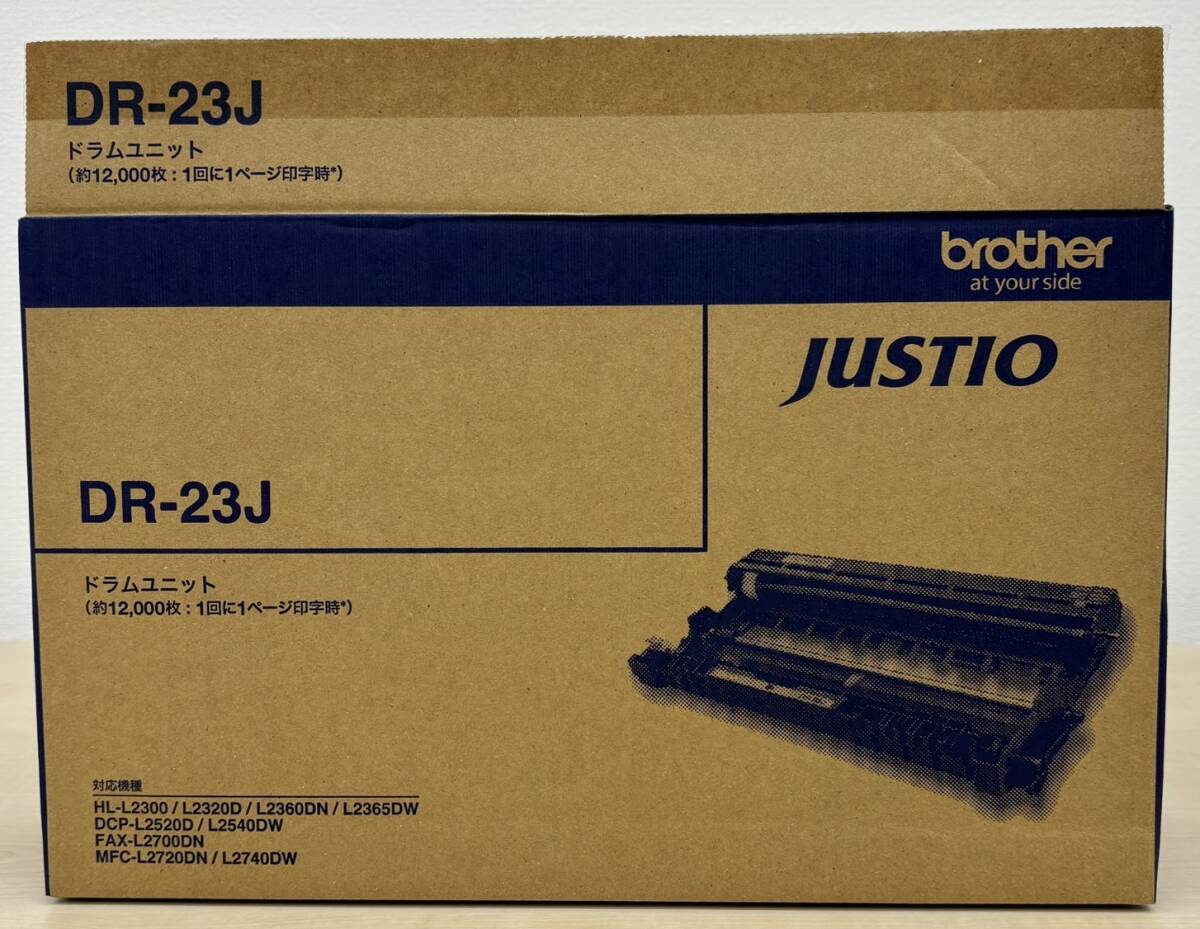 Yahoo!オークション - [ブラザー brother] ドラムユニット DR-23J 未使...