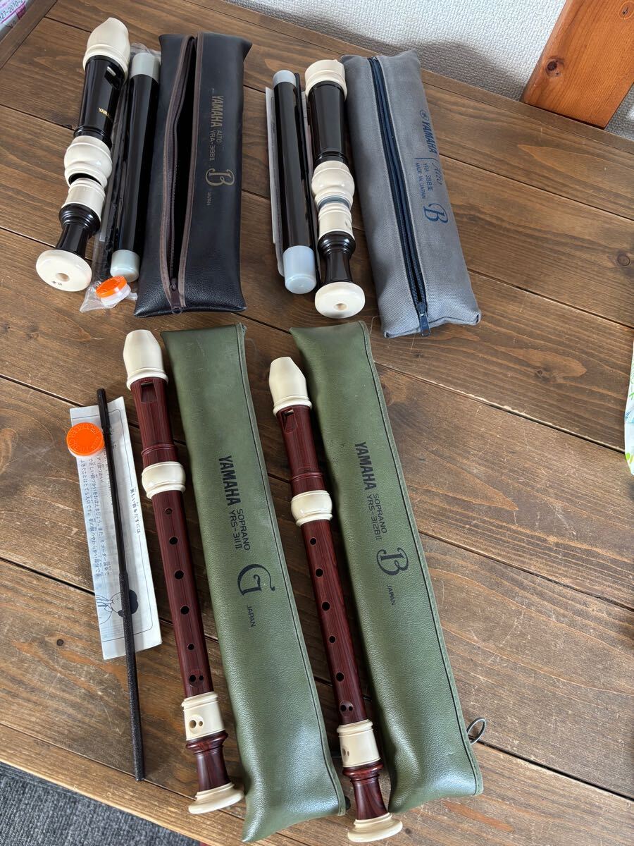 Yahoo!オークション - YAMAHA アルトYRS-38BⅢ 2本 ソプラノYRS-311Ⅱ ...