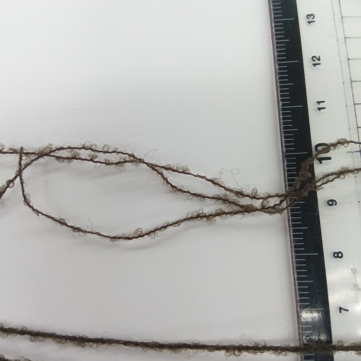 Yahoo!オークション - ふわふわのウールのループヤーン3本撚り 540g 毛...