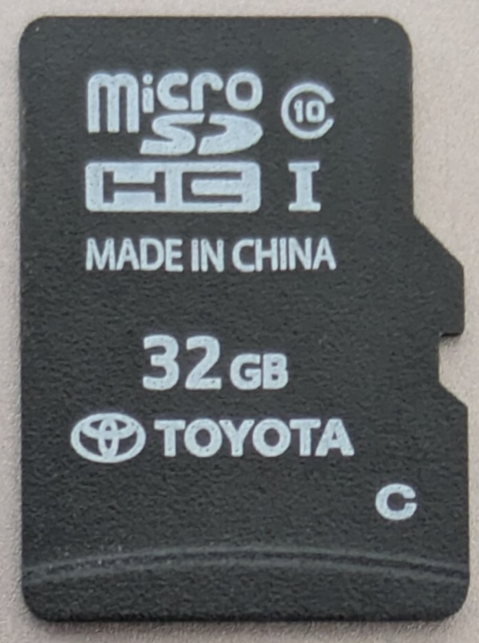 トヨタ 純正ナビ NSZT-Y66T 2018年 Micro SD地図データ ナビデータ 08675-0AR35(カーナビ用SDカード)｜売買されたオークション情報、yahooの商品情報を ...