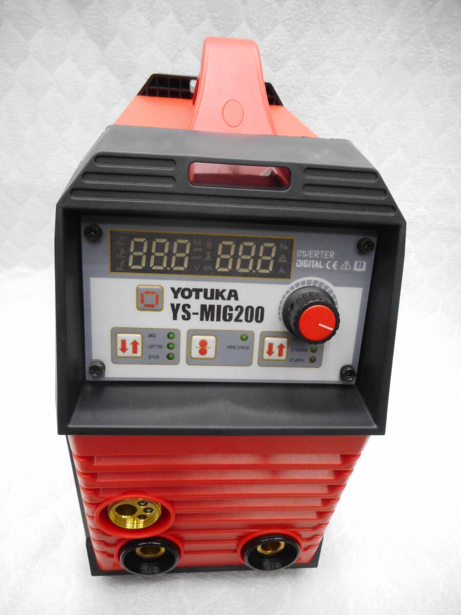 Yahoo!オークション - YOTUKA YS-MIG200 直流MIG溶接機 単相200V 2024...