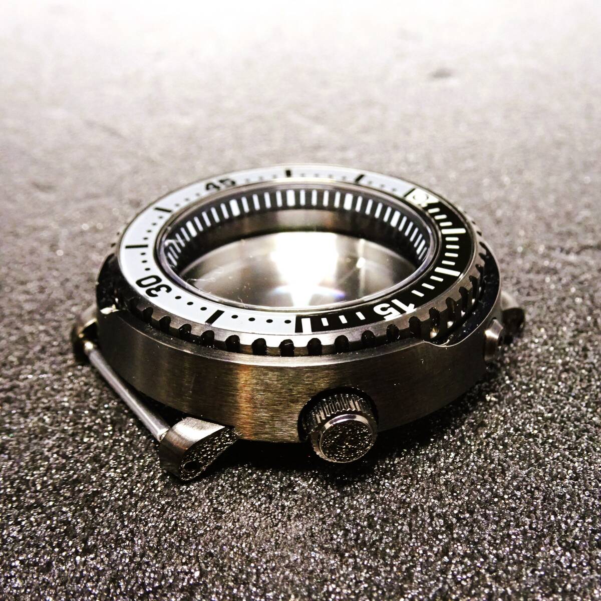 Yahoo!オークション - 〓新品〓43.30mmツナ缶スタイル腕時計ケース〓31...