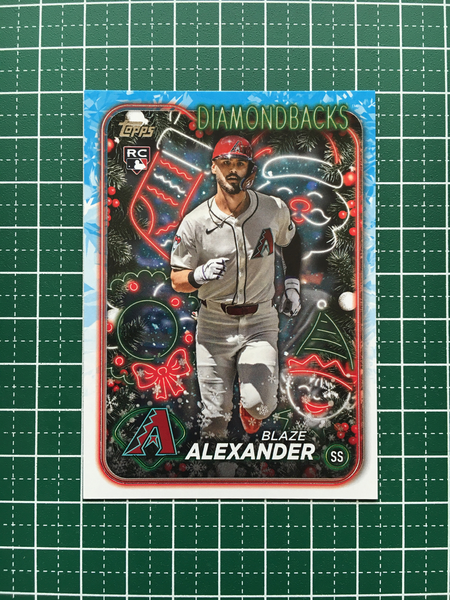 Yahoo!オークション - TOPPS MLB 2024 HOLIDAY #H69 BLAZE ALEXANDER...