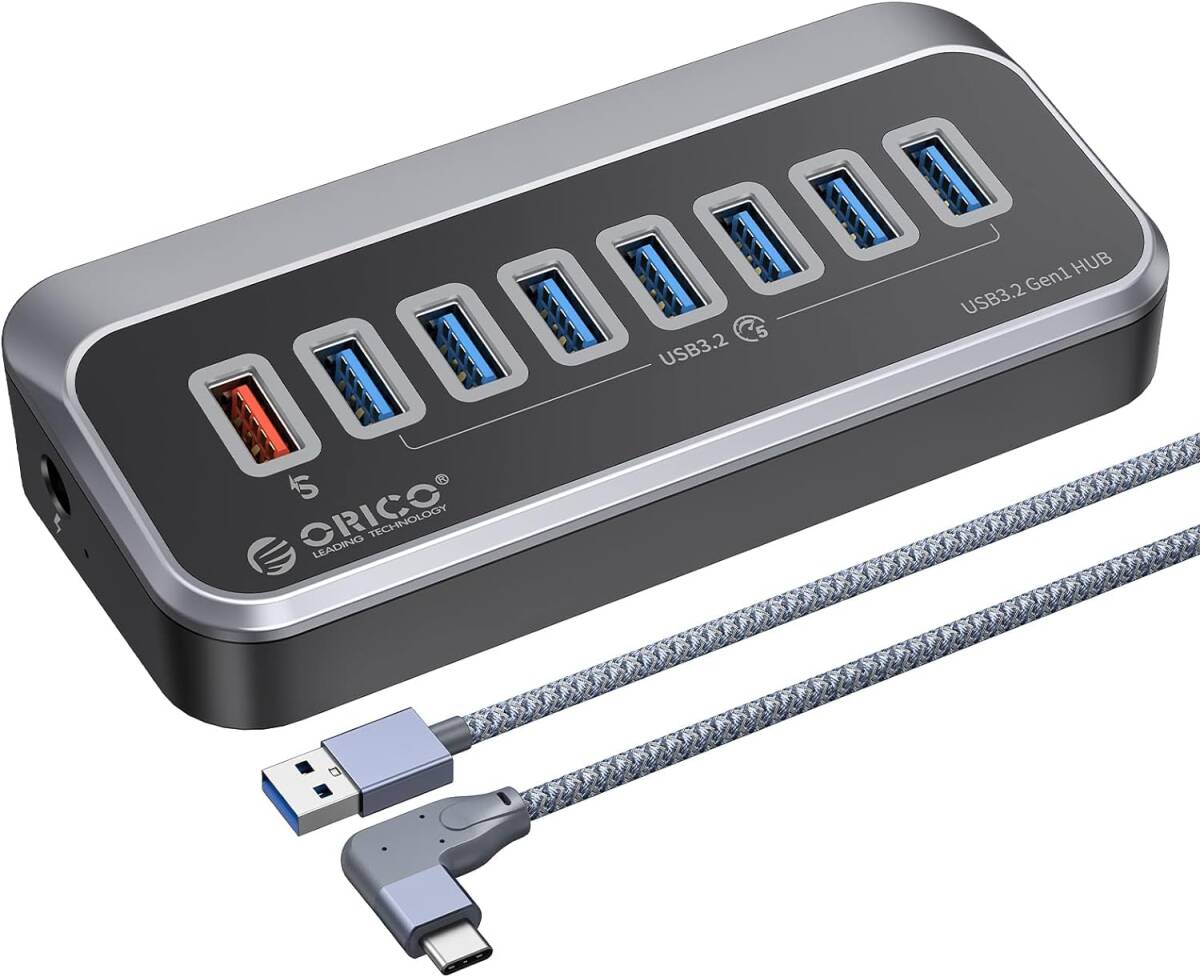 OY102 ORICO USB ハブ USB3.0 7ポート 5Gbps高速転送 セルフパワー/バスパワー両対応(USBハブ)｜売買されたオークション情報、yahooの商品情報をアーカイブ公開 ...