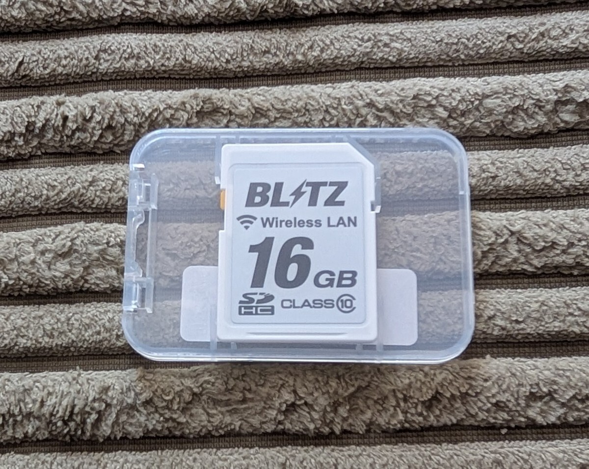 Yahoo!オークション - BLITZ ブリッツ 無線LAN内蔵SDカード BWSD16-TL4...