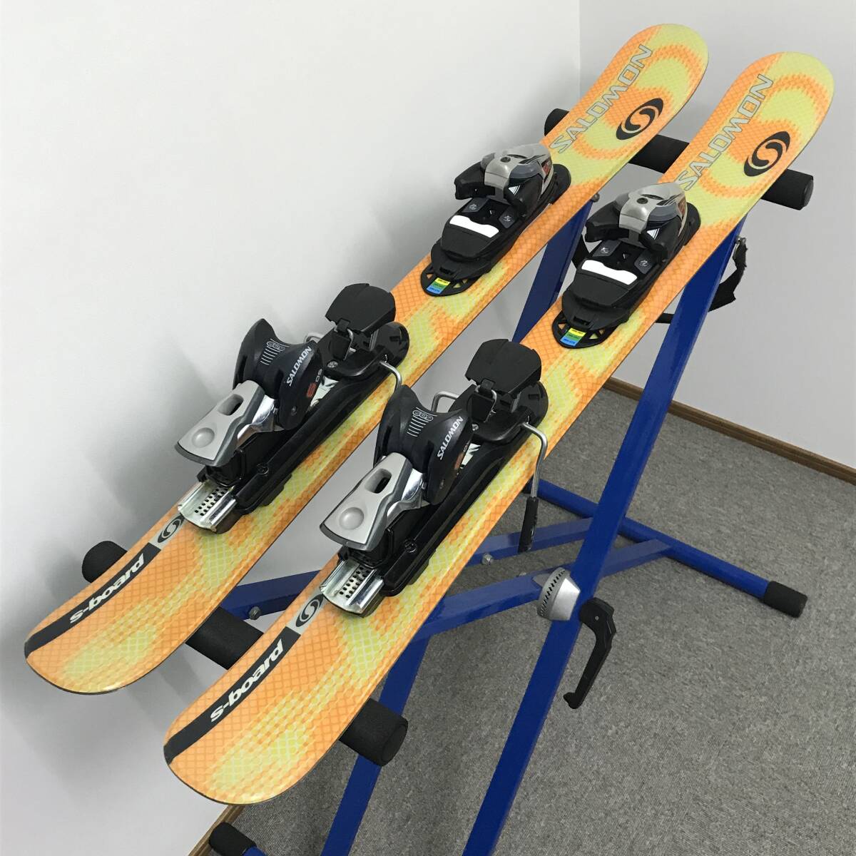 SALOMON SBOARD 99cm 609 解放ビンディング 調整 S-BOARD ショートスキー ファンスキー スノーブレード スキーボード サロモン(スキーボード)｜売買された ...