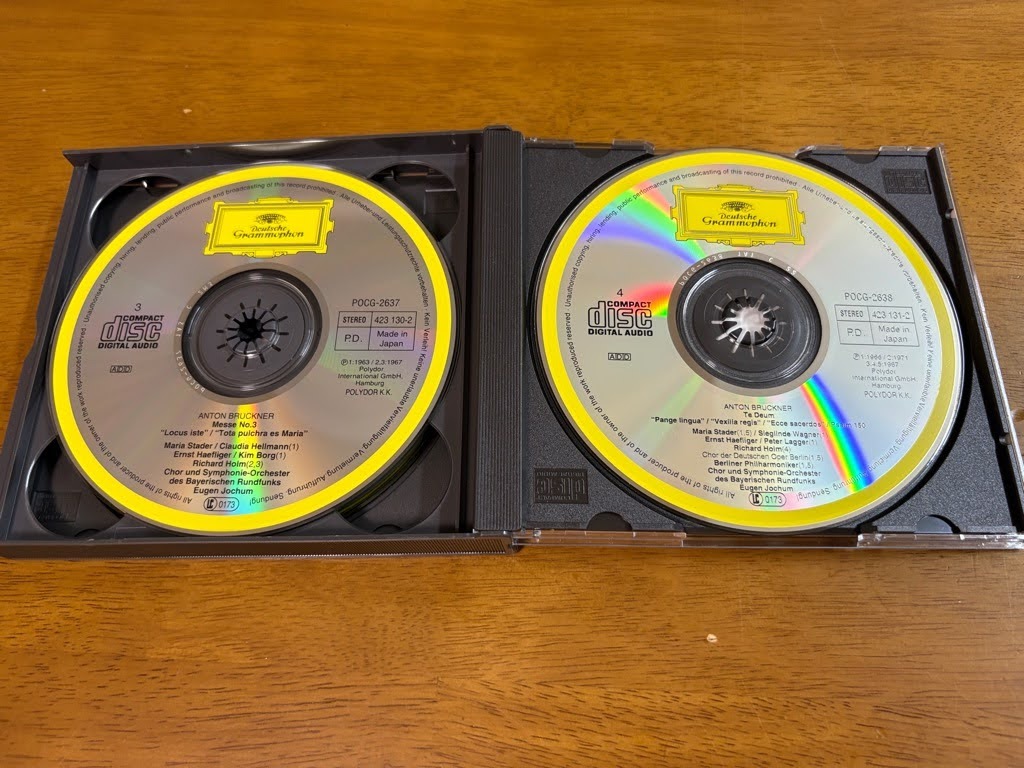 Yahoo!オークション - i7/CD 4枚組CD ブルックナー 宗教曲集 オイゲン...