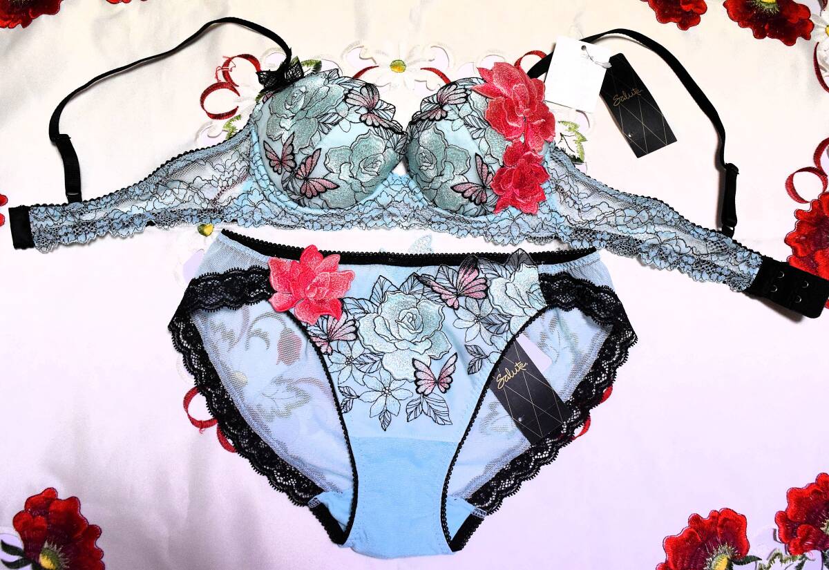 Yahoo!オークション - 新品・タグ付き ワコール サルート 83G・ホリ...