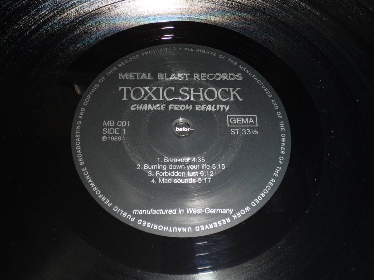 Yahoo!オークション - TOXIC SHOCK - CHANGE FROM REALITY (ドイツ盤)
