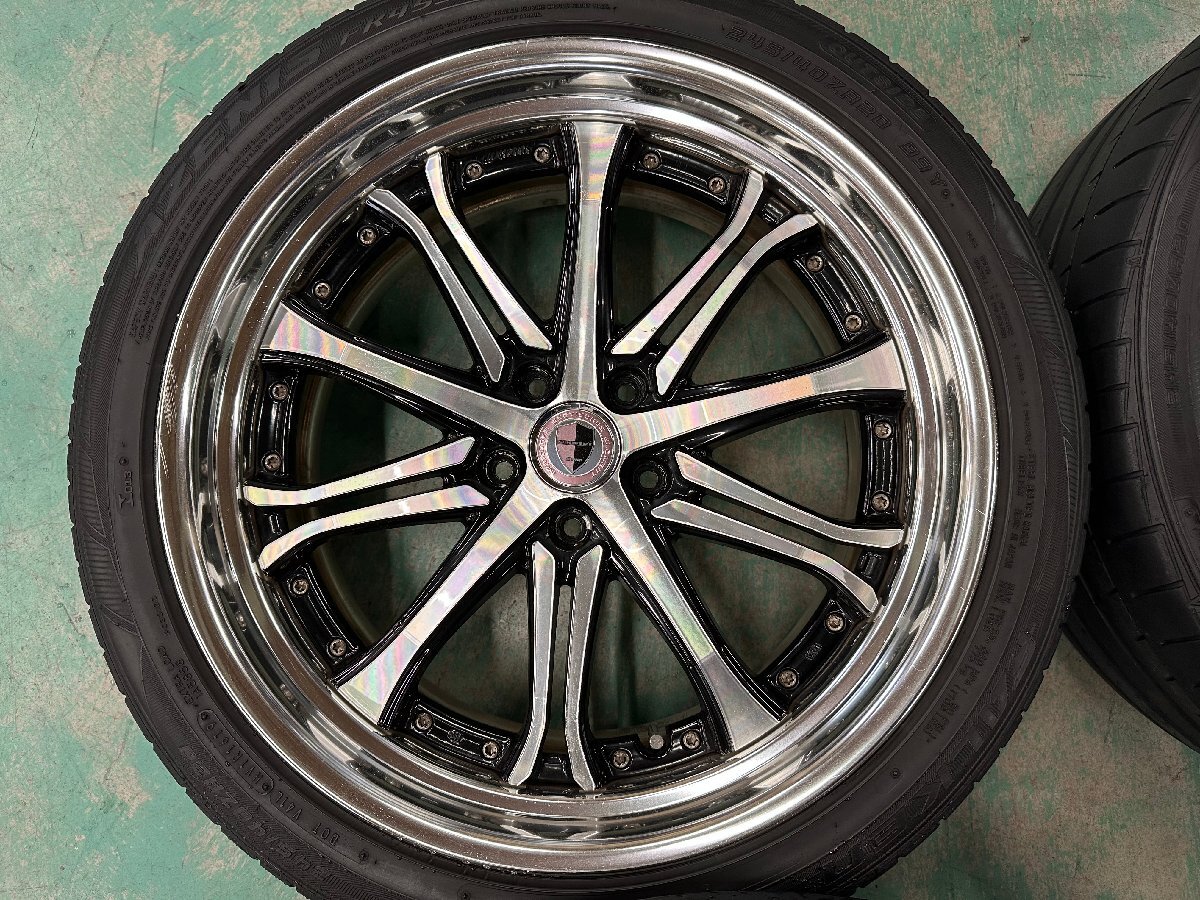 Yahoo!オークション - 2019年製 WORK SC6-SR 20インチ 245/40R20 8.5J ...