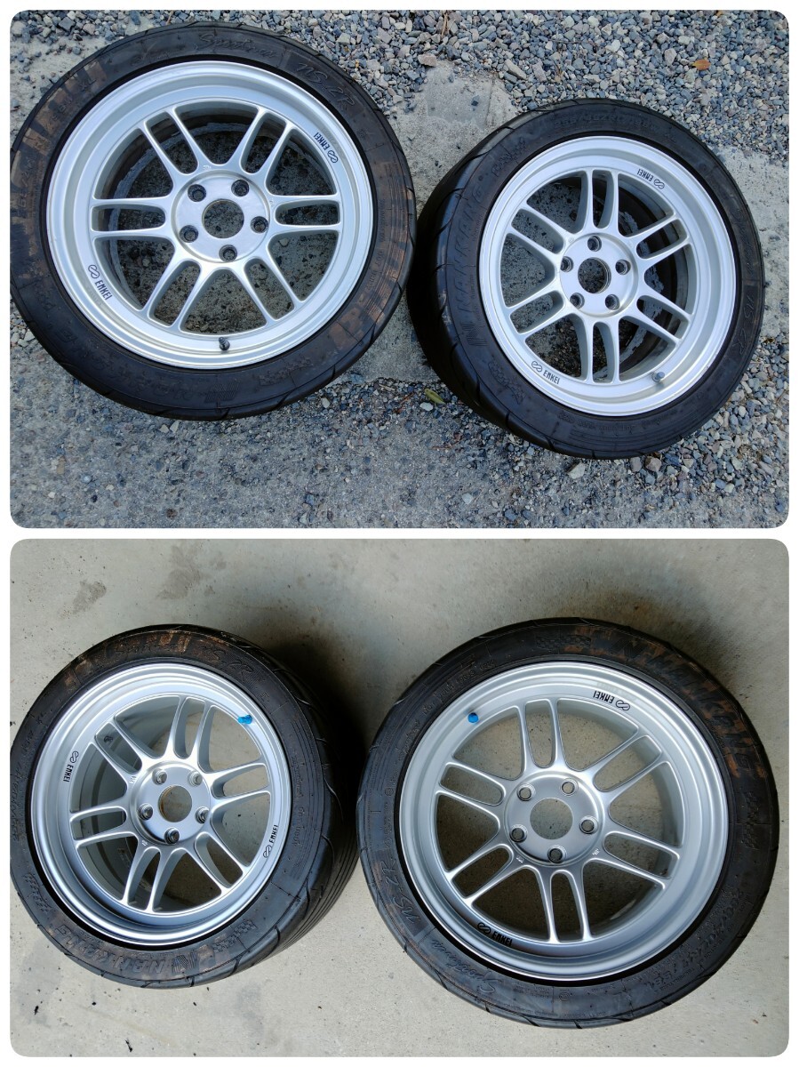 17インチエンケイ 軽量 RP-F1 9J +45 PCD114.3 ENKEI RPF1 TE37 CE28 255/40R17(ラジアルタイヤ)｜売買されたオークション情報、yahooの ...