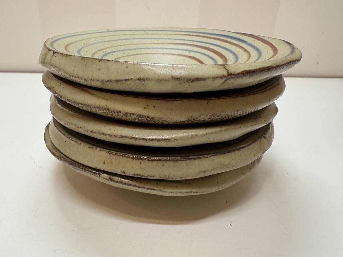 Yahoo!オークション - #3297 知山 皿 小皿 和食器 5点セット まとめ 共...