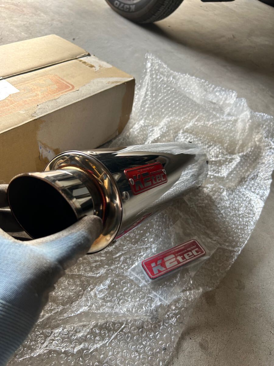 Yahoo!オークション - K2TEC 汎用サイレンサー 50.8パイ