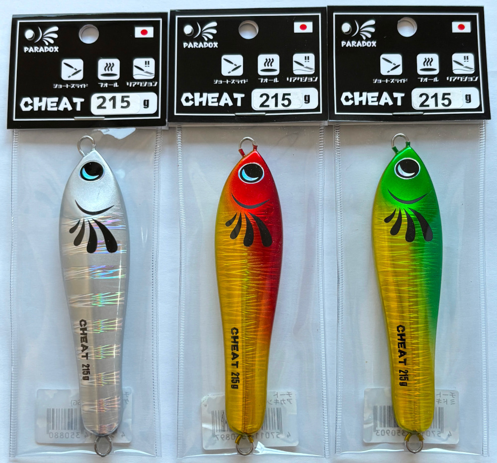 Yahoo!オークション - 送料無料 PARADOX CHEAT チート 215g 3色セット ...