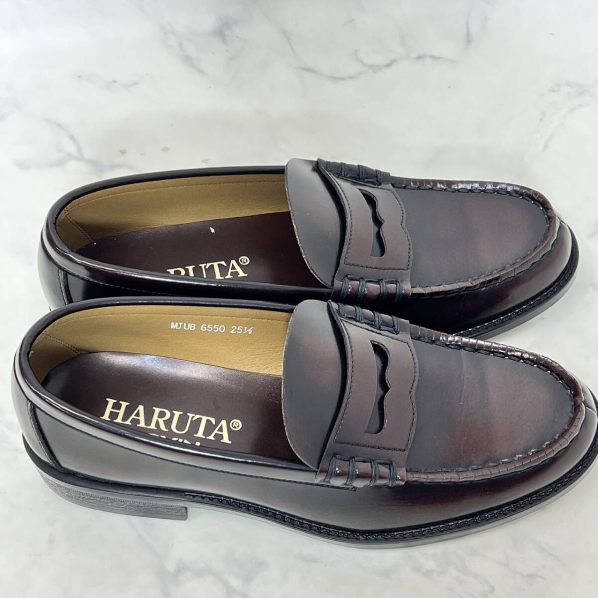 Yahoo!オークション - HARUTA ハルタ ローファー 25.5cm メンズ 6550 ...