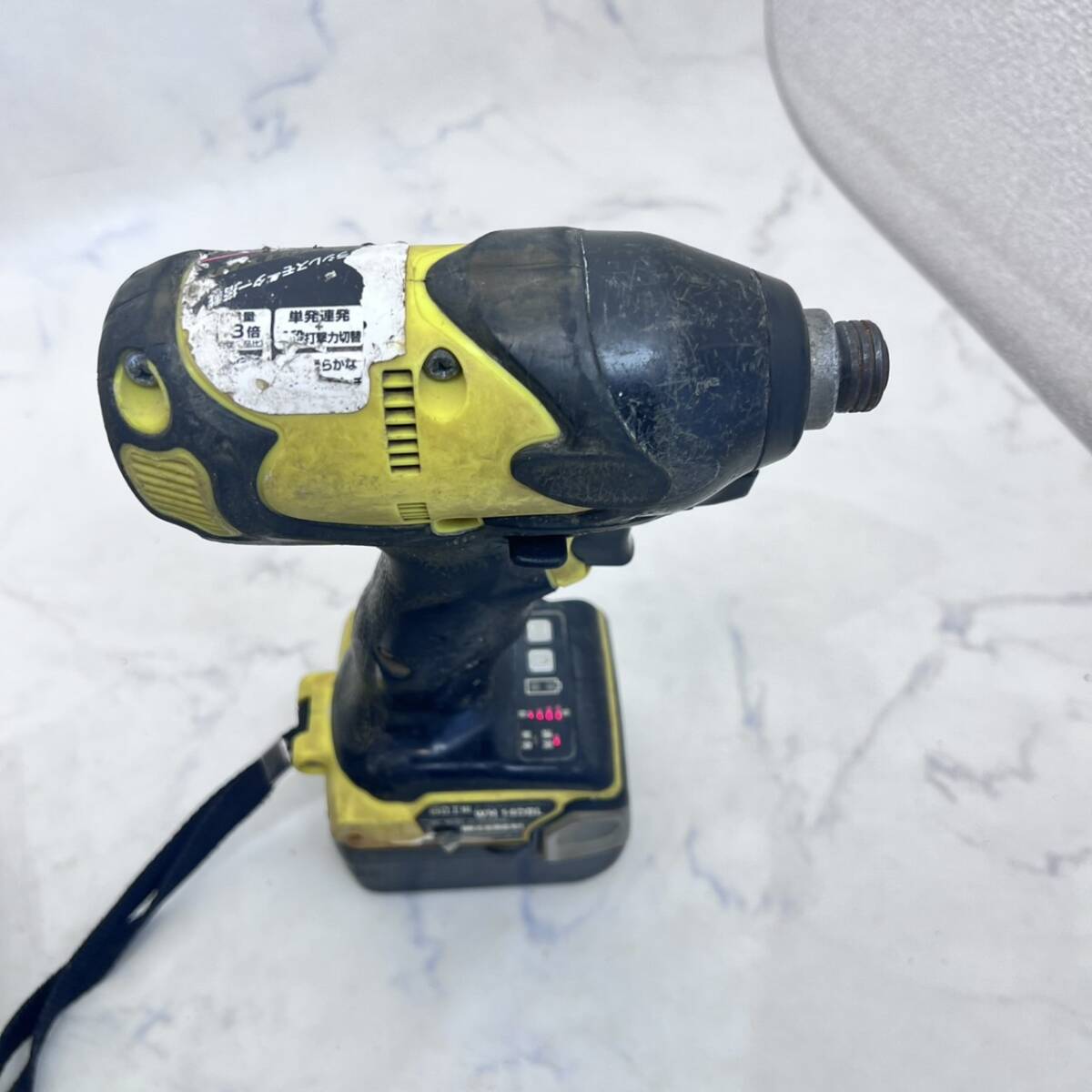Yahoo!オークション - 日立工機 コードレスインパクトドライバ WH14DBA...