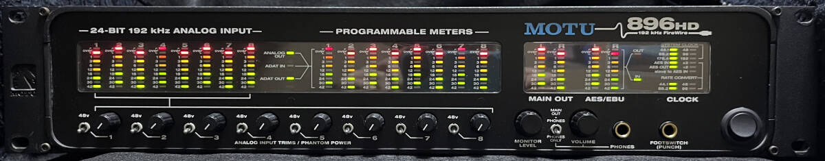 Yahoo!オークション - 【動作品・現状渡し】MOTU 896HD FireWireオーデ...