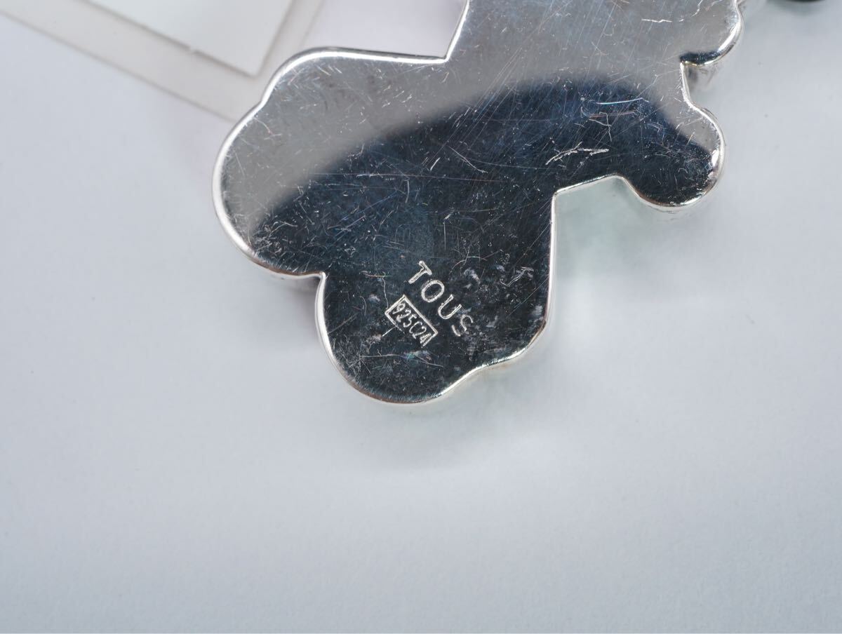 Yahoo!オークション - 【972】TOUS SILVER シルバー 925 ネックレスト...