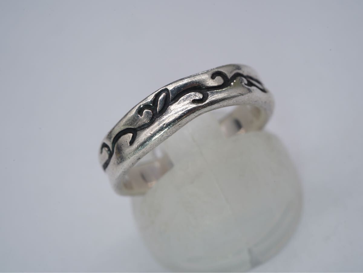 Yahoo!オークション - 【1118】11号 UZU SILVER シルバー 925 リング ...