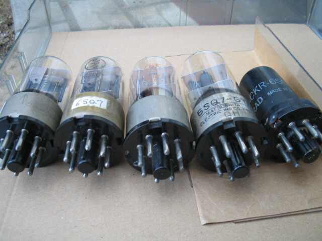 Yahoo!オークション - ⑩GT管 6SQ7－GT マツダ製2本 TEN製...