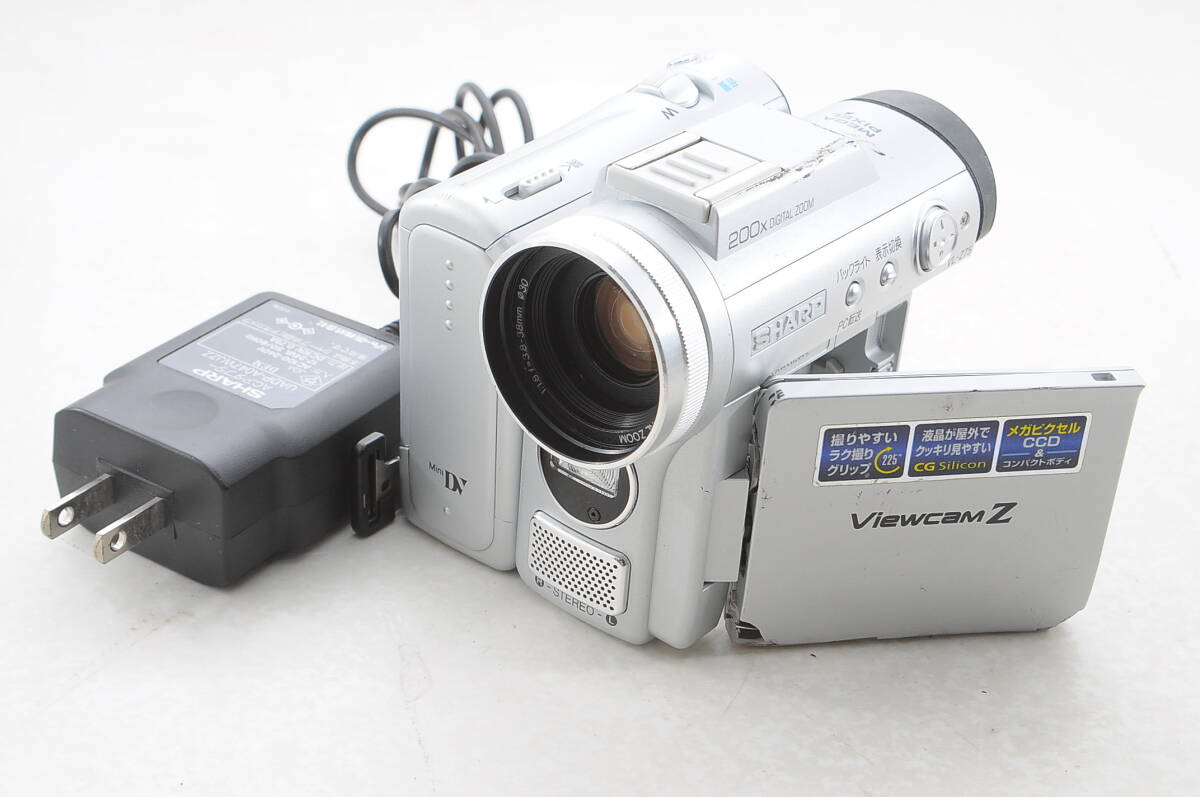 Yahoo!オークション - [キ MAU26]SHARP VL-Z75 デジタルビデオカメラ m...