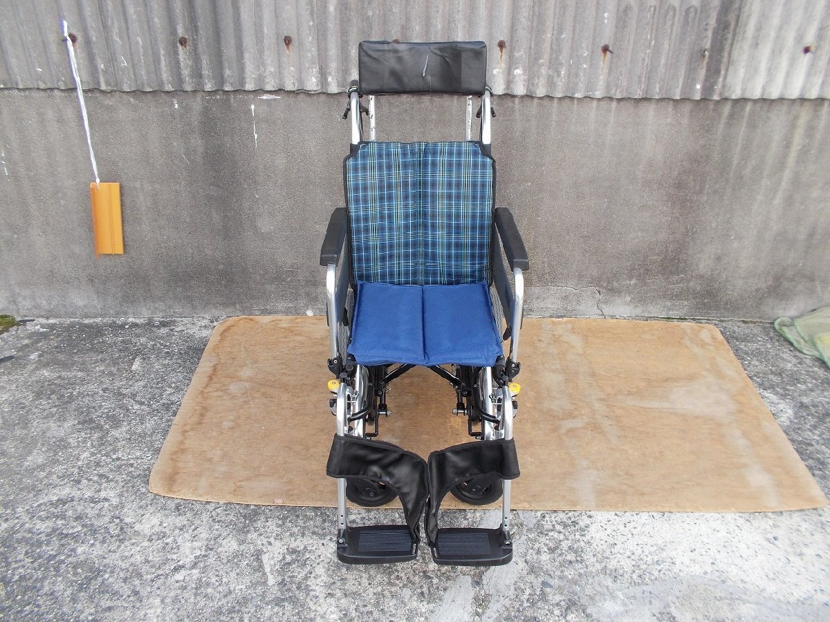 Yahoo!オークション - TS-25-0108-04 MIKI ミキ 介助式リクライニング...