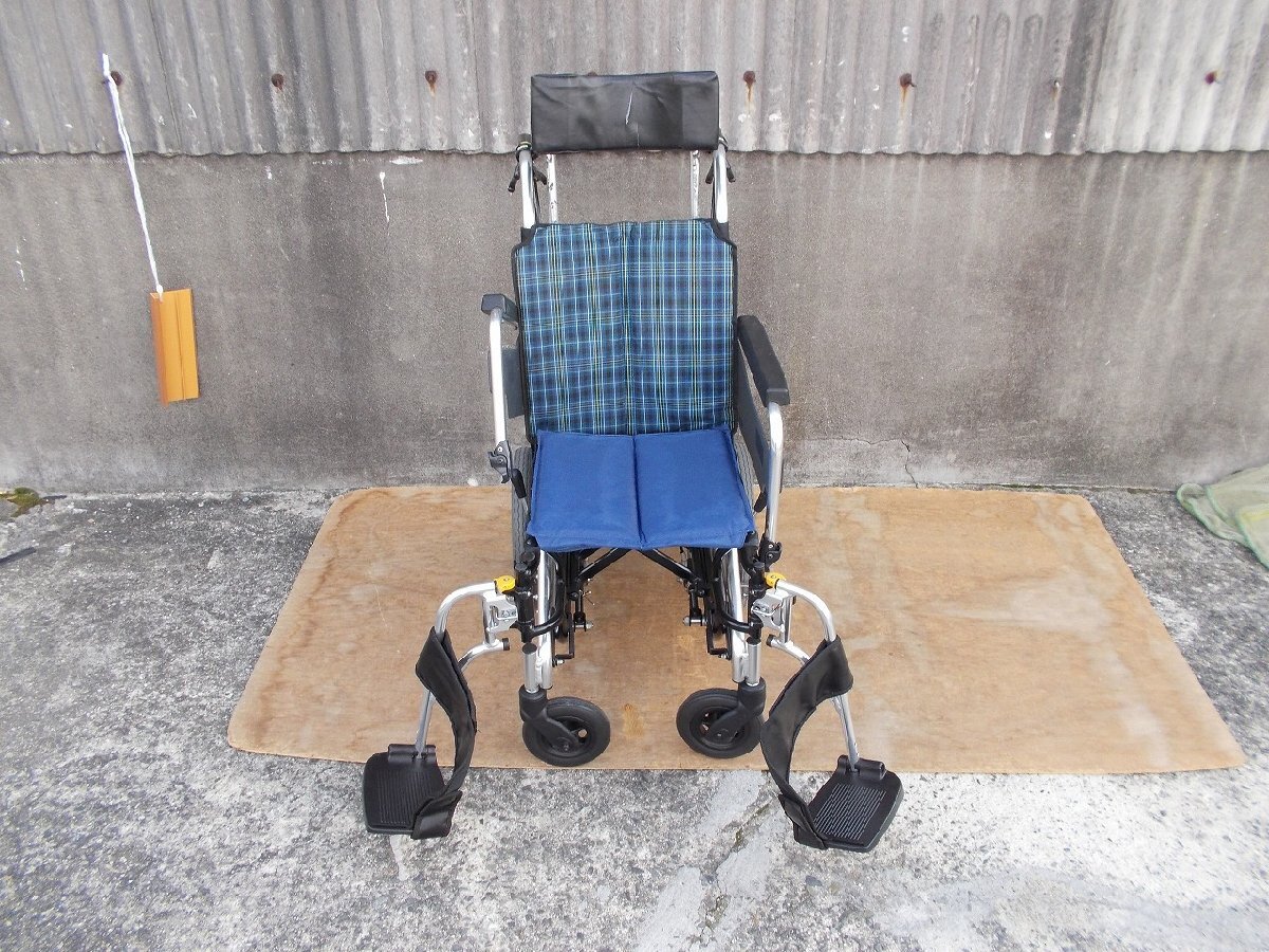 Yahoo!オークション - TS-25-0108-04 MIKI ミキ 介助式リクライニング...