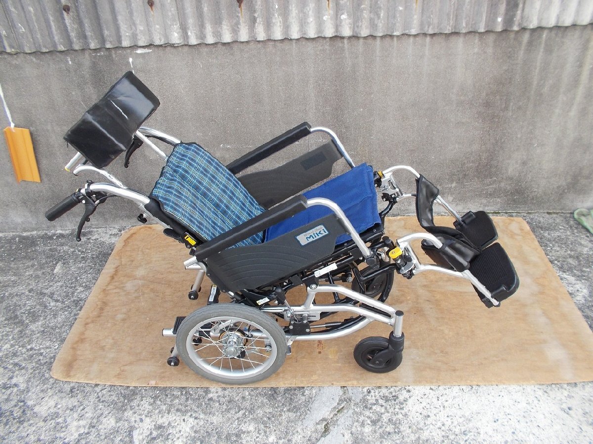 Yahoo!オークション - TS-25-0108-04 MIKI ミキ 介助式リクライニング...