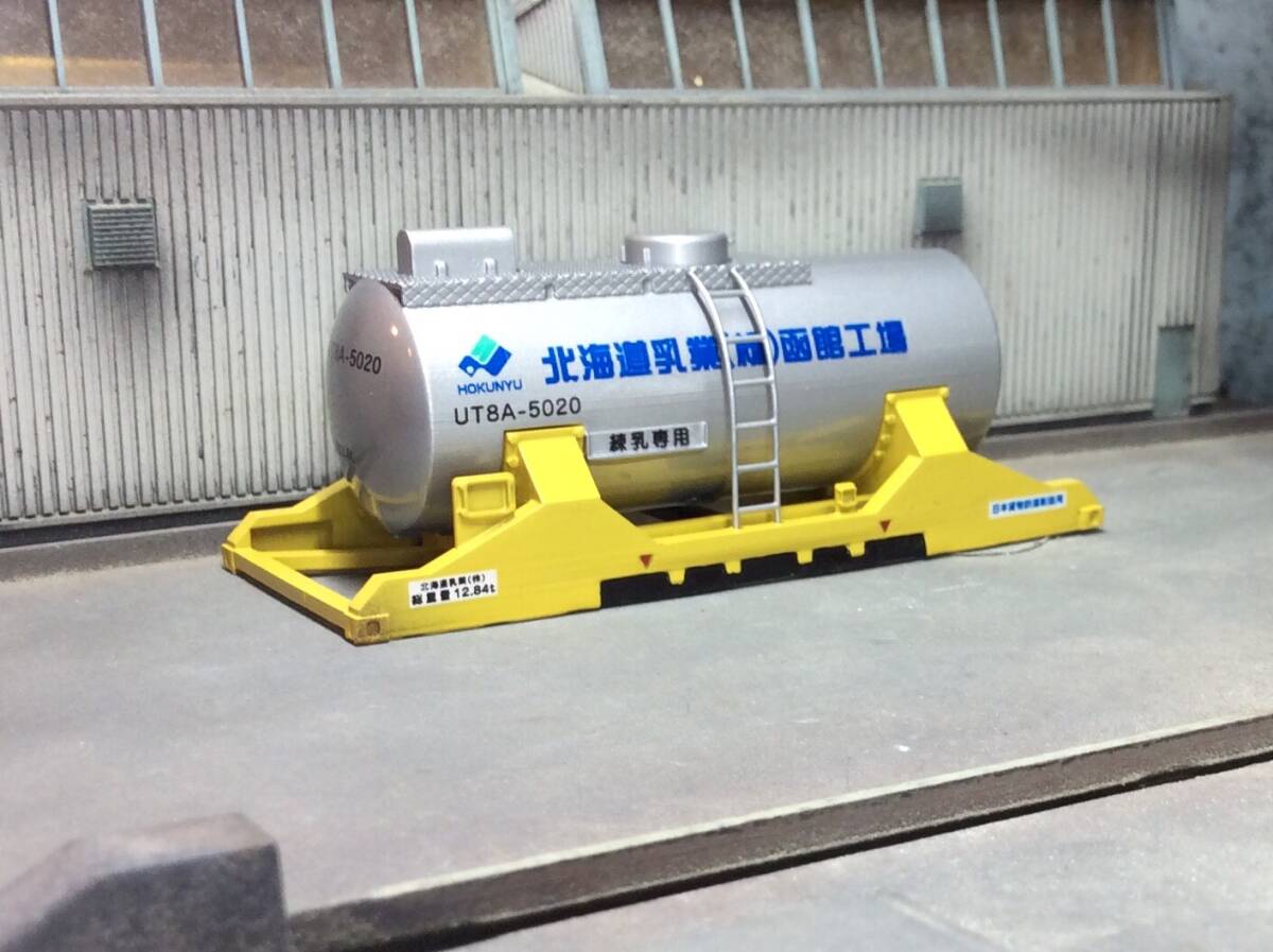 Yahoo!オークション - HO 完成品 UT8A 練乳専用タンクコンテナ1個 1円...