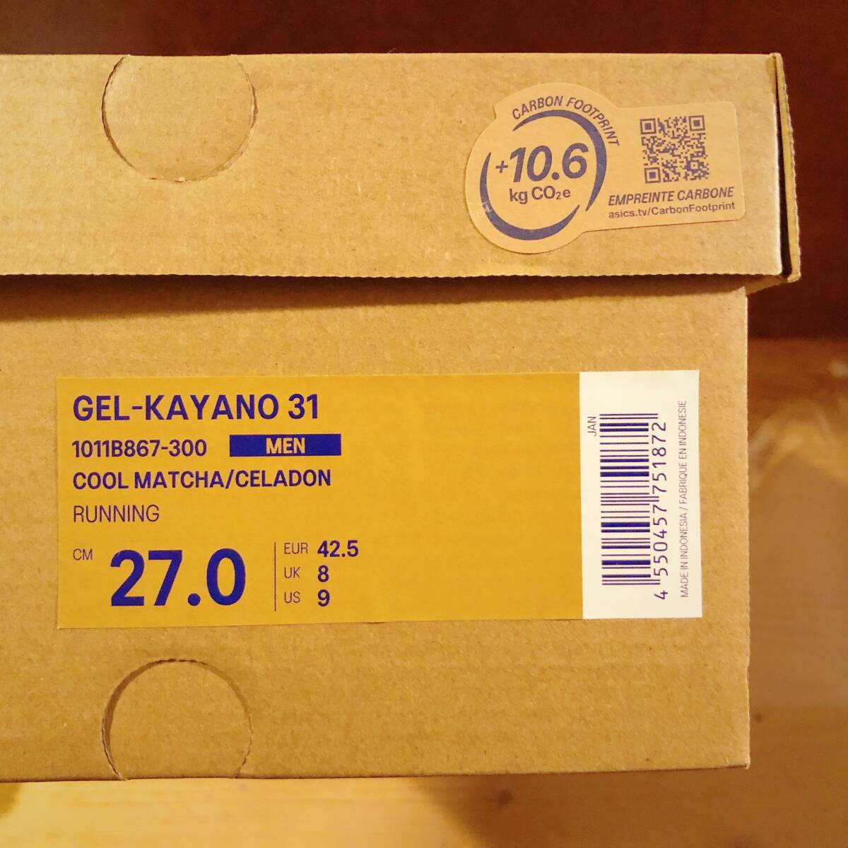 Yahoo!オークション - Asics/ Gel Kayano 31/ 27.0 cm/ アシックス ゲ...