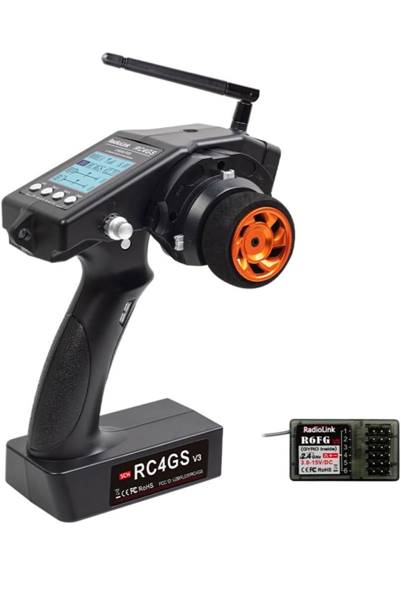 Yahoo!オークション - Radiolink RC4GS 2.4G 5CH RCカー用送信機 電動...