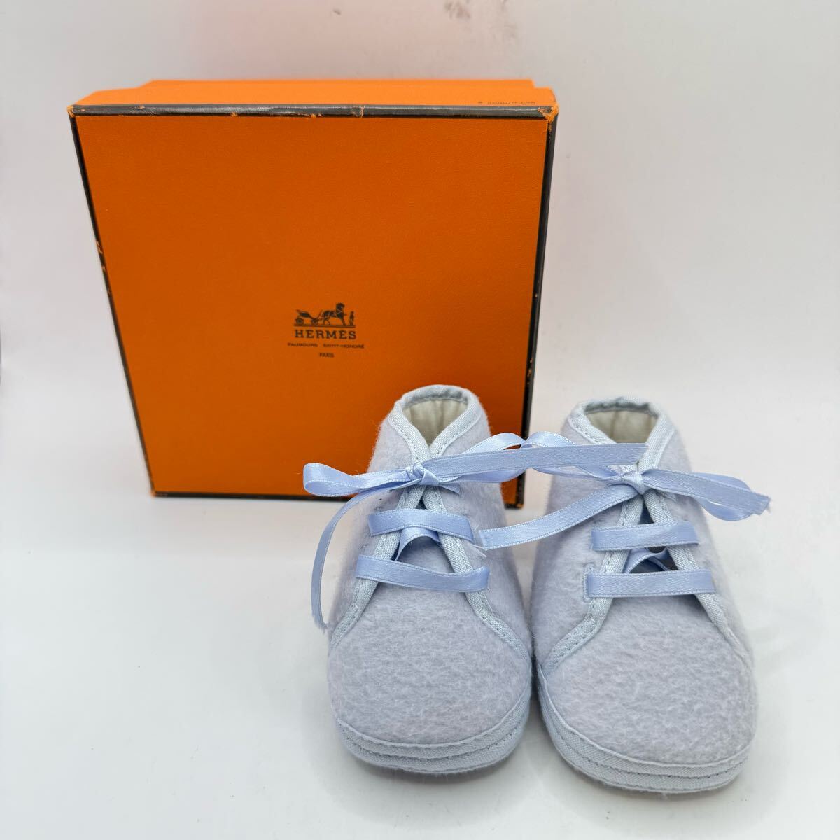 Yahoo!オークション - G1 HERMES 靴 赤ちゃんグッズ 赤ちゃん用品 ベビ...