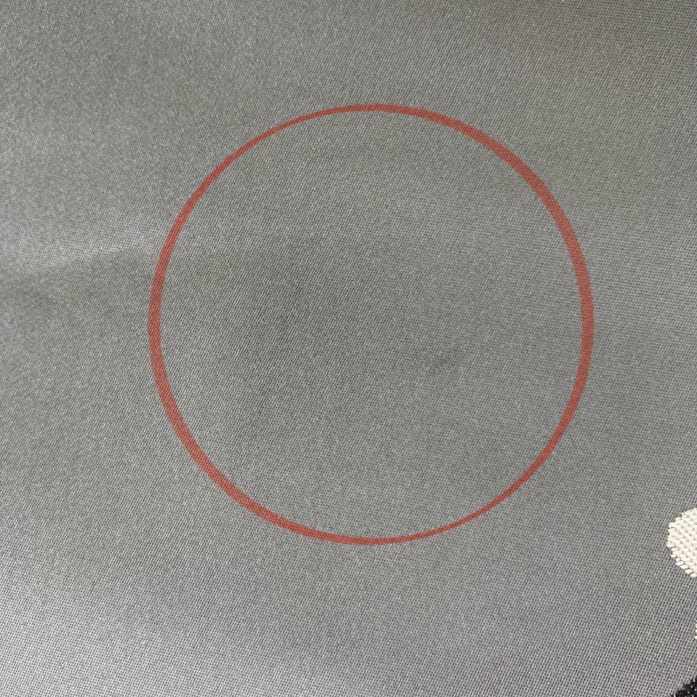 Yahoo!オークション - 袋帯 花柄 梅 刺繍 銀糸 六通 はぎれ 帯丈434cm ...