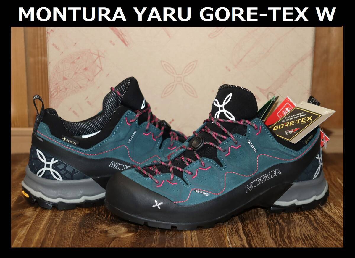 MONTURA YARU GORE-TEX W ローカットシューズ UK5.5/24-24.5cm モンチュラ トレッキングシューズ S3GA00W イタリア(24.0cm)｜売買された ...